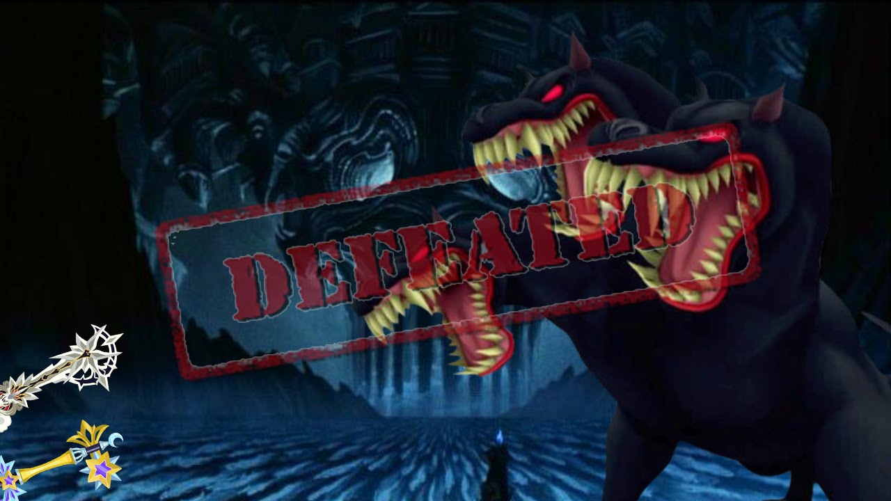 How to defeat Cerberus in KHUX - YouTube
