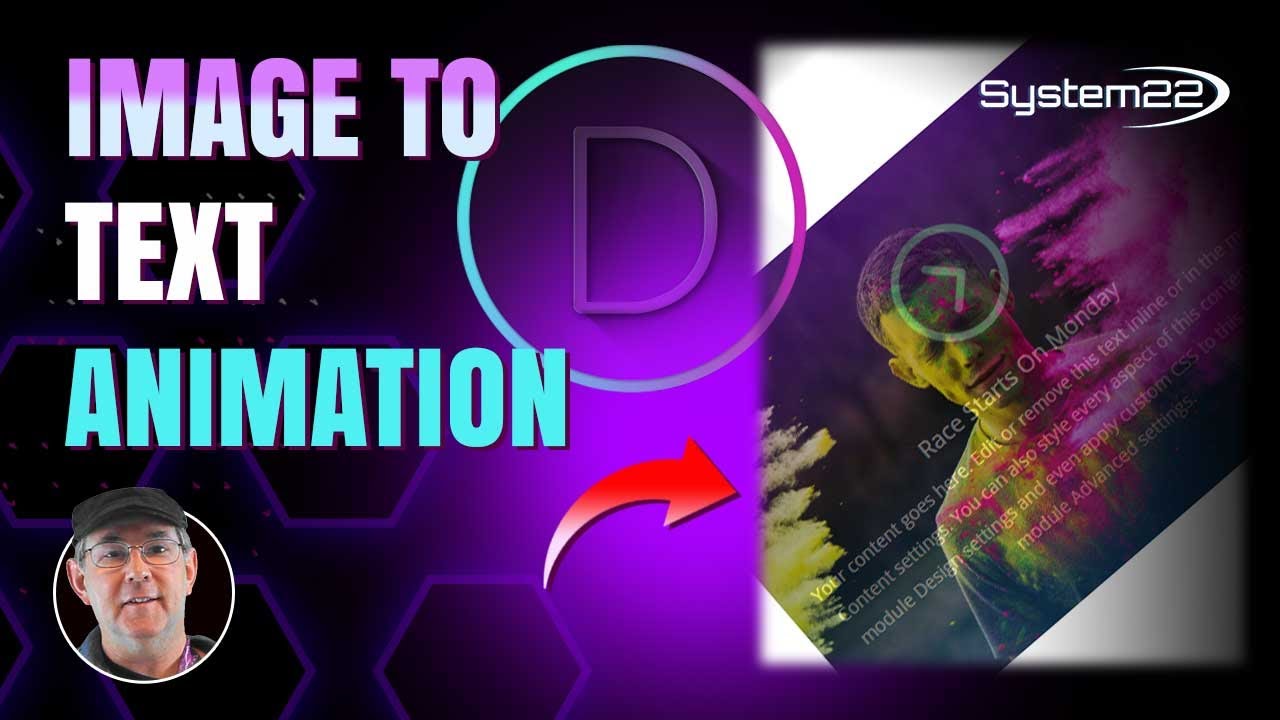 Divi Theme Image To Text Animation 👍👍👍 - YouTube