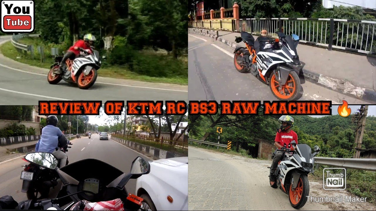 LATE UPLOAD REVIEW OF KTM RC 390 BS3 MODEL 2K16 AND SHORT RIDE TO ...