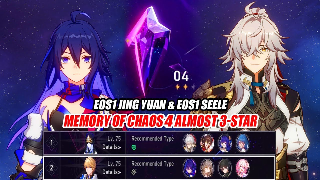 Honkai Star Rail Memory Of Chaos 4 Almost 3 Star Chaos 5 6 7 Unlock