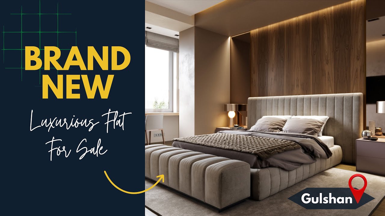 Gulshan 2 | Brand New Luxurious Flat For Sale | Sopnerbari - YouTube