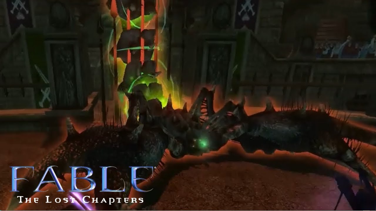 Arachanox (Last round arena boss) - Fable tlc - YouTube