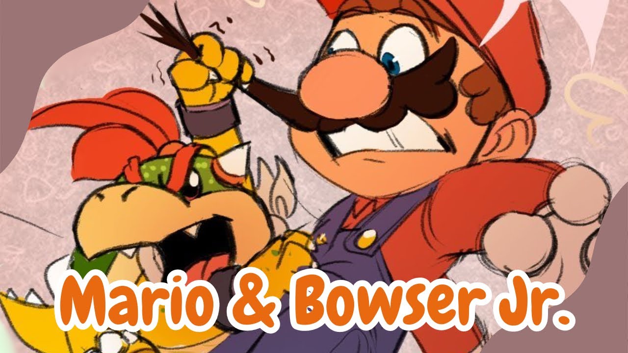 Mario And Bowser Jr Super Mario Comic Dub Youtube