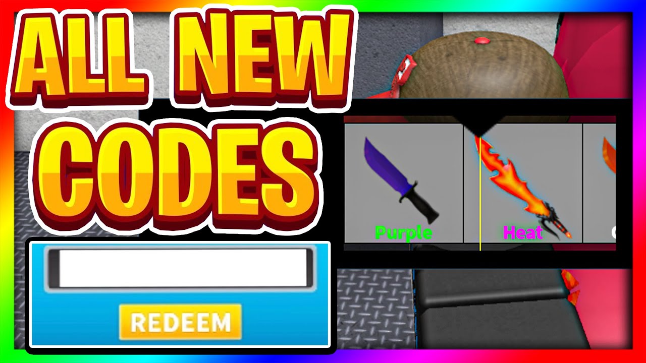 (GODLY CODE) ALL NEW MURDER MYSTERY 2 CODES October 2021 | MM2 CODES ...