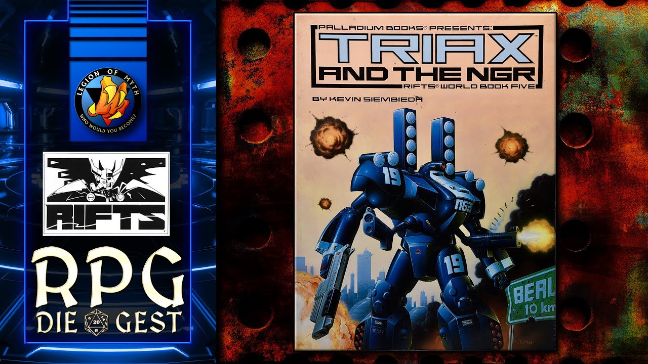 Rifts World Book 5: Triax and the NGR - Background Information - YouTube