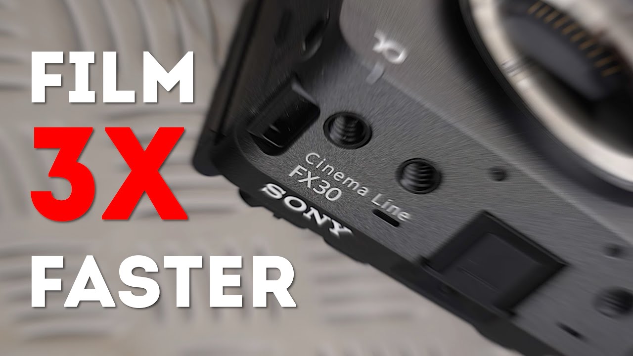 Best Sony FX30 Settings For FAST Shooting - YouTube