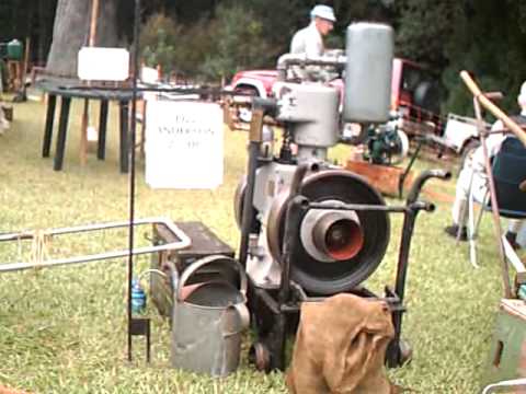 Anderson stationary engine 2-1/2 horsepower - YouTube
