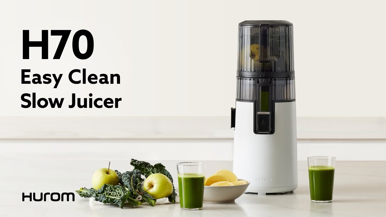 Introducing the Hurom H70 Easy Clean Slow Juicer - YouTube