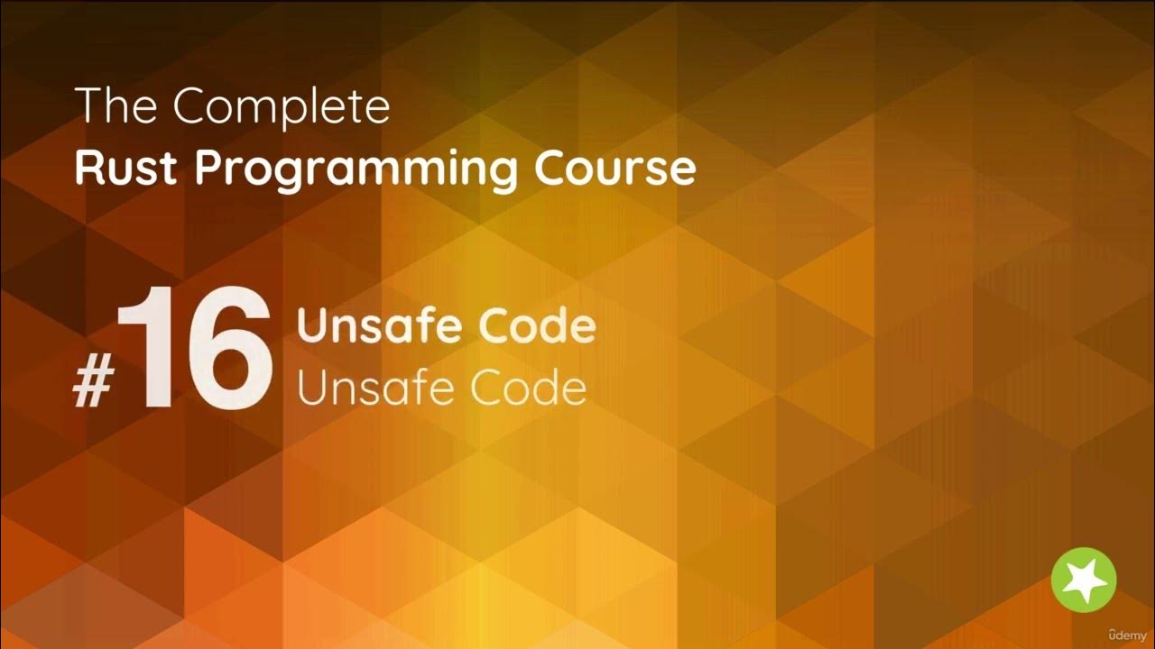 Mastering Unsafe Code in Rust: Raw Pointers, Unsafe Blocks & Best Practices Explained - YouTube