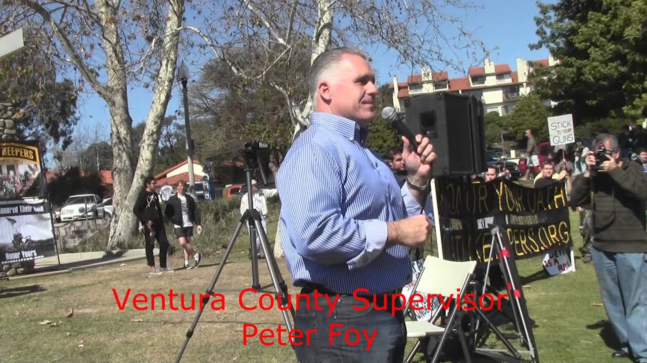 Ventura County Supervisor Peter Foy Speech at Day of Resistance Ventura ...