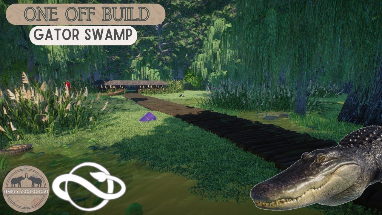 Gator Swamp | Planet Zoo Speed Build - YouTube