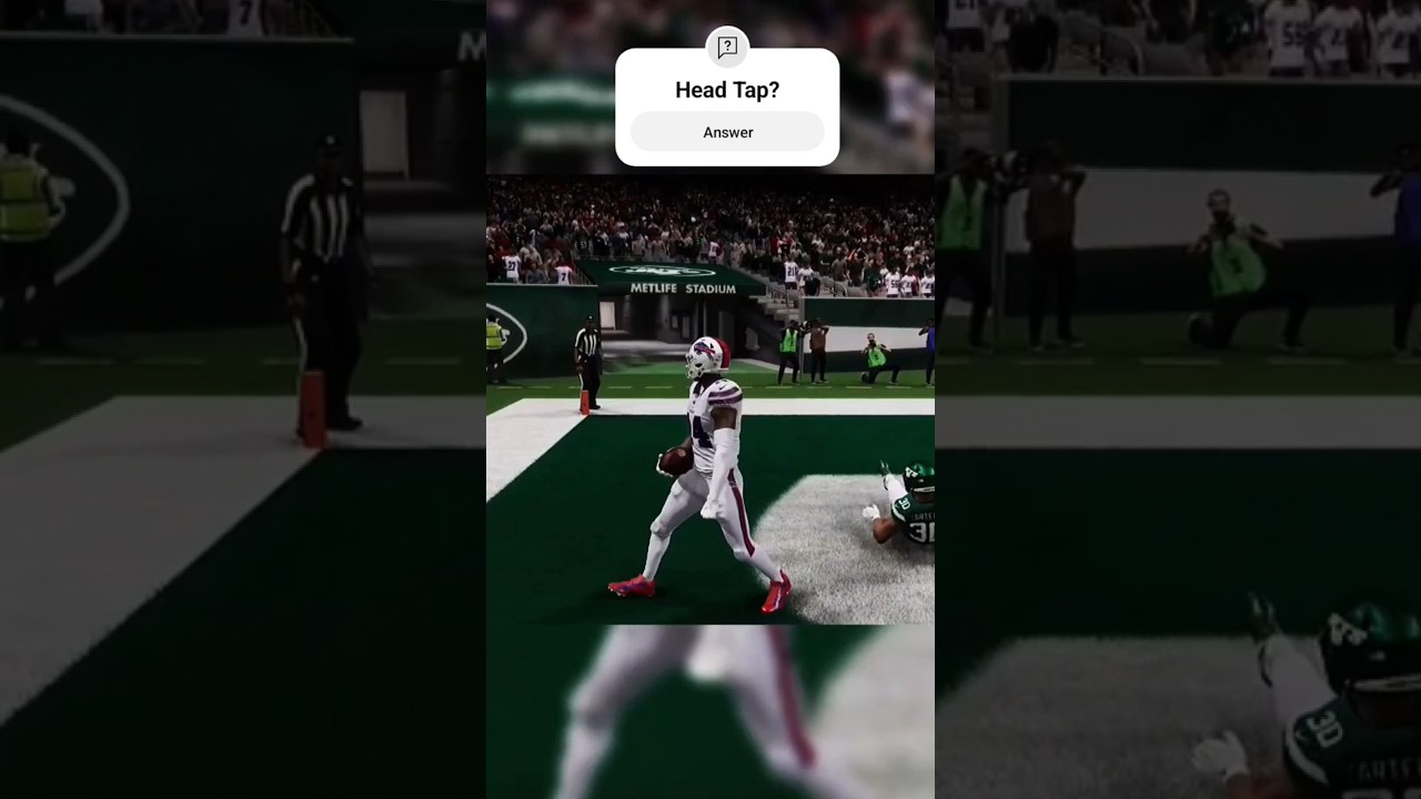 head Tap? #nfl #youtube #madden #shorts #foryou - YouTube