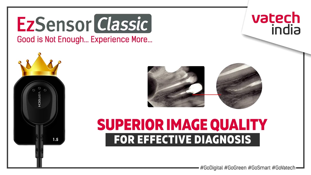 Product Description Vatech Intra Oral Sensor EzSensor Classic Dentbear ...