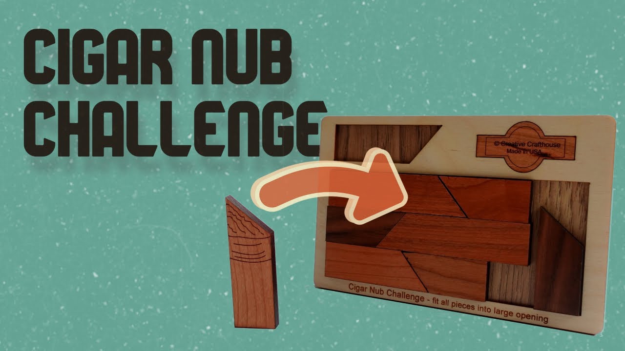 Solving The Devious Cigar Nub Challenge Puzzle! - YouTube