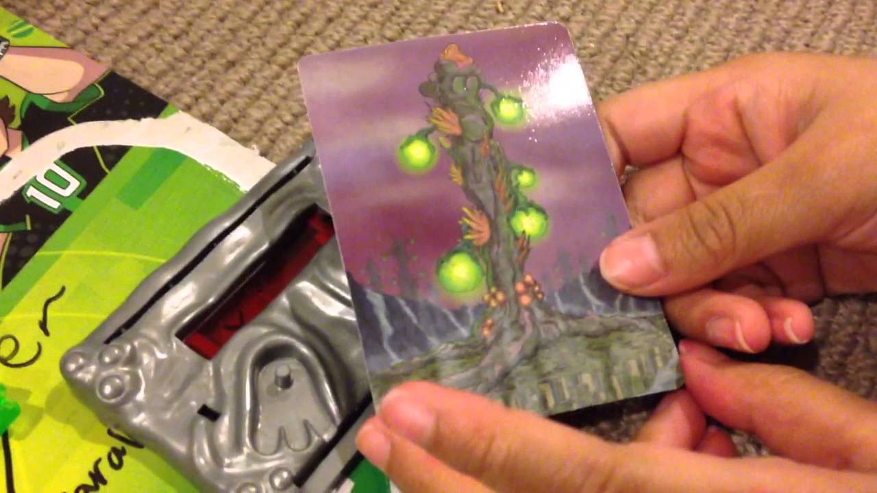 Ben 10 Alien Collection Upchuck Toy Review - YouTube