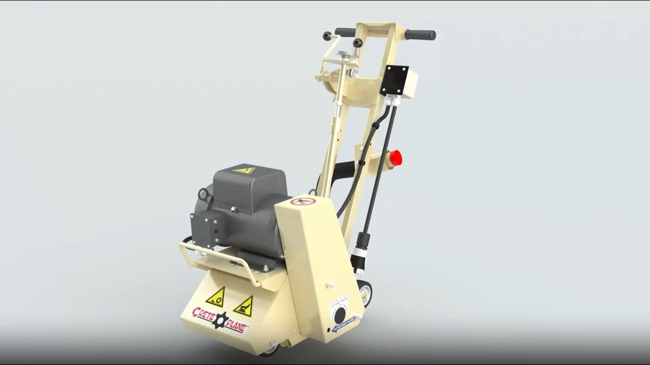 Concrete Scarifier, Planer Training by EDCO - Floor Care & Surface Prep ...