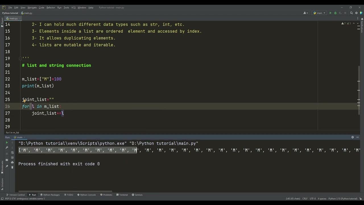 42- Python Collection Data Structure List III - YouTube