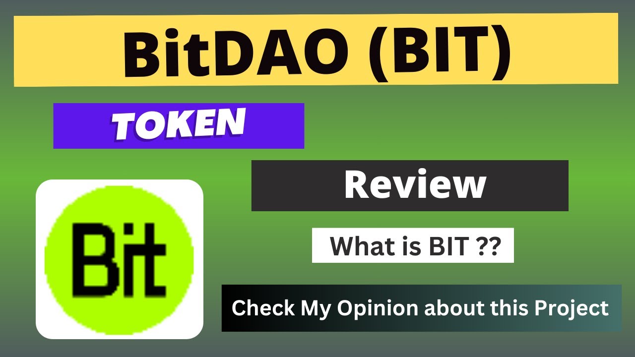 What is BitDAO (BIT) Coin | Review About BIT Token - YouTube