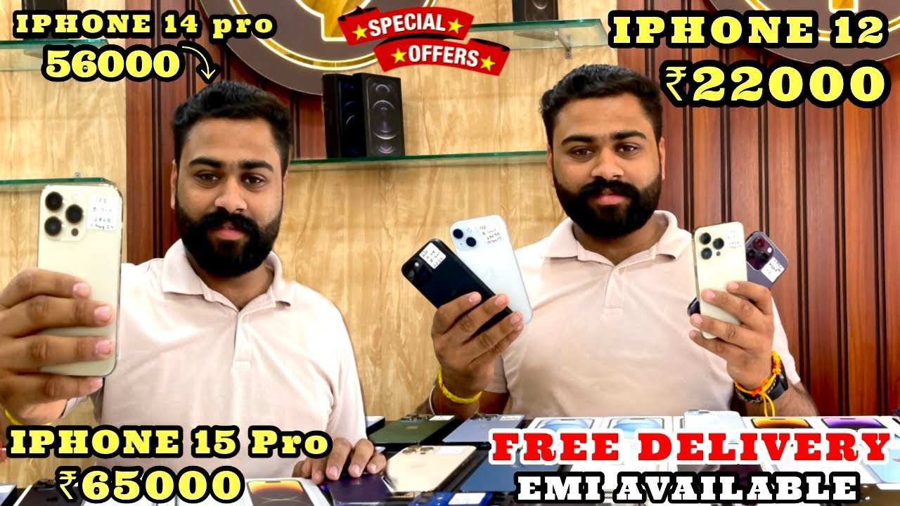 Biggest iPhone Sale Ever 🔥| Cheapest iPhone Market | Second Hand Mobile ...