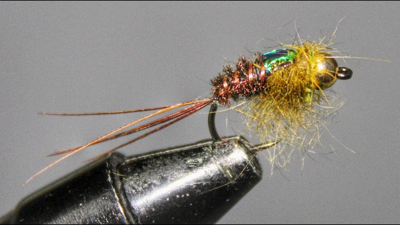 Fly Tying Stonefly pattern using the Hare's Ear as the basis - YouTube
