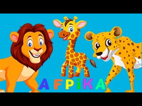 Heyvan sesleri ve adlari usaqlar ucun (oyretim video) - YouTube