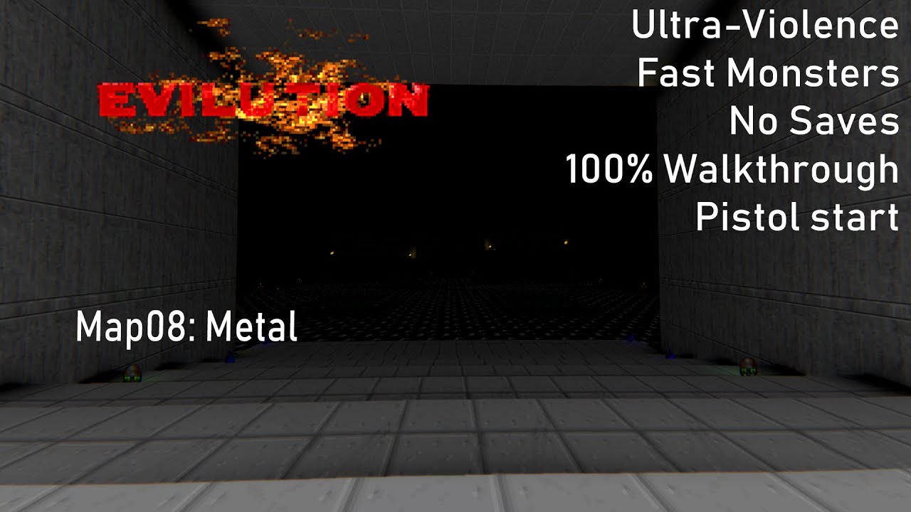 ТЯЖЕЛЫЙ МЕТАЛЛ [] Final Doom: TNT Evilution Map08 [Fast Monsters-UV-MAX ...