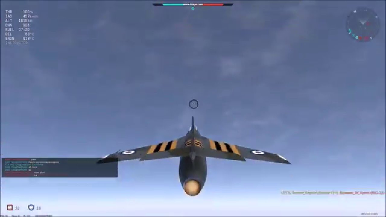 Hunter F1 RB gameplay -warthunder - YouTube