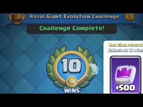 Best deck for Royal Giant Evolution Challenge (Clash Royale) # ...