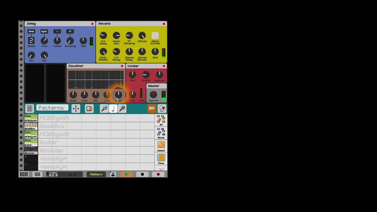 CAUSTIC 3 Recording Session #4 - I started a new beat from scratch ...