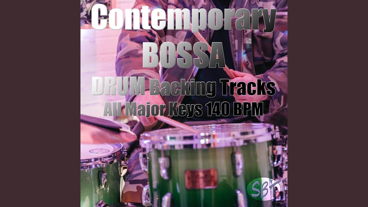Contemporary Bossa Drum Backing Track D Major - YouTube