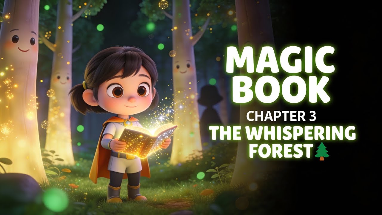 SUPER GIRL MAGIC BOOK 🌲 Chapter 3 – The Whispering Forest | Part - 1 ...