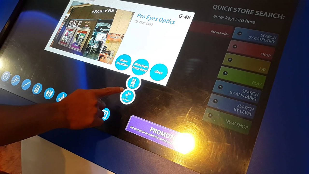 Mall Directory Kiosk