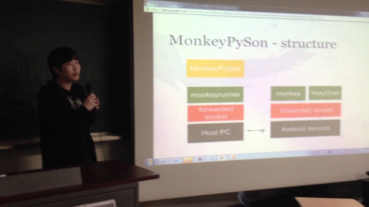 GDG Suwon Android Hackathon 2012 - MonkeyPySon - YouTube