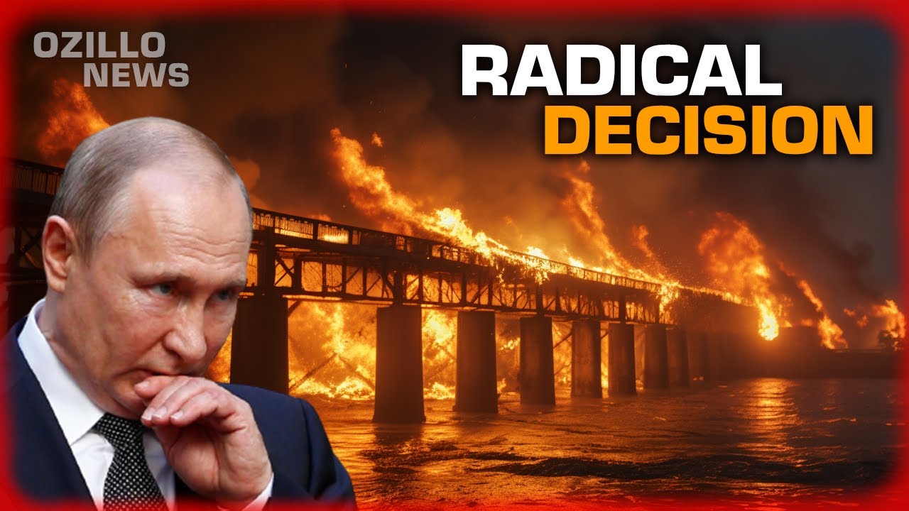 Russia Is Facing a Big Crisis! Shock Crimean Bridge Decision from ...