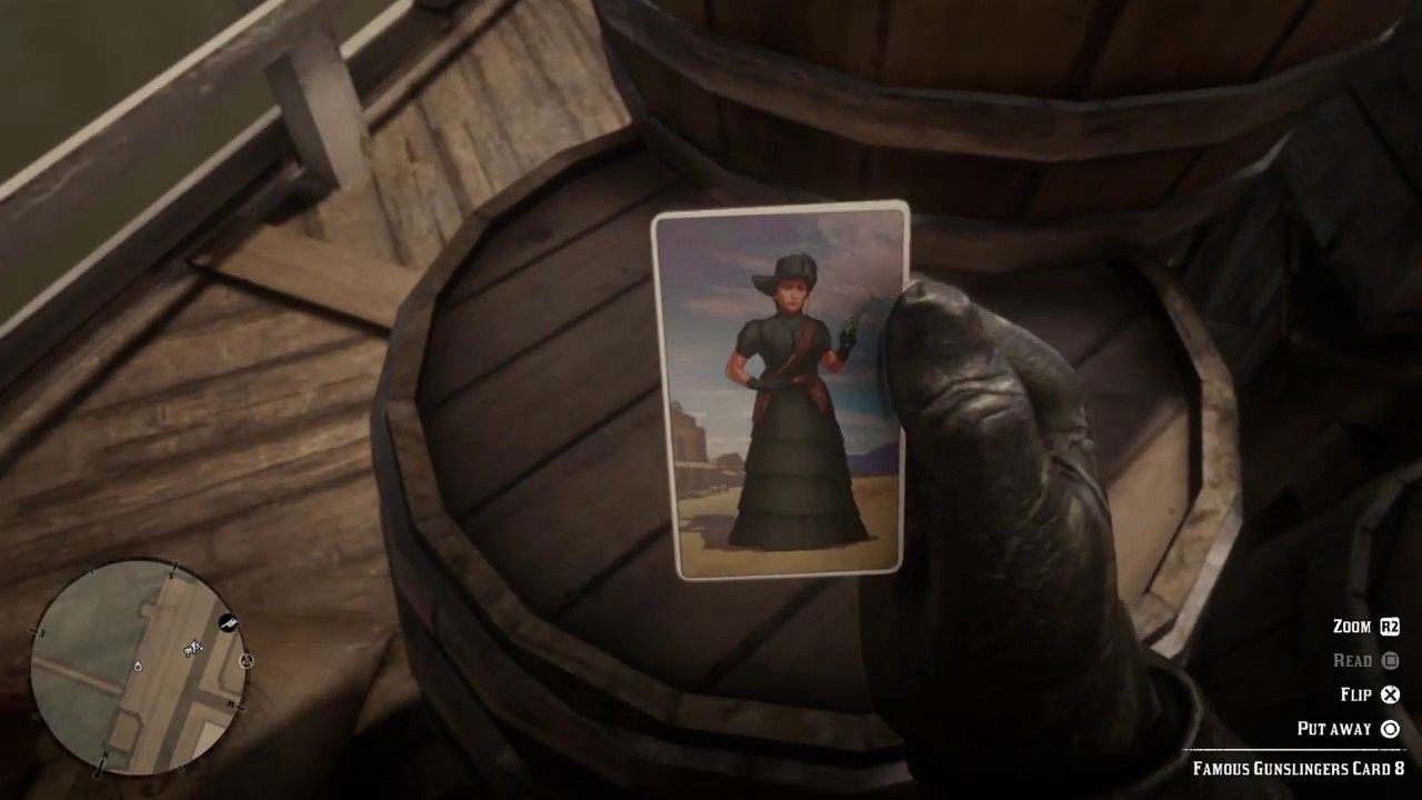 Famous Gunslinger Cigarette Card 8 Location #RDR2 #CigaretteCards - YouTube