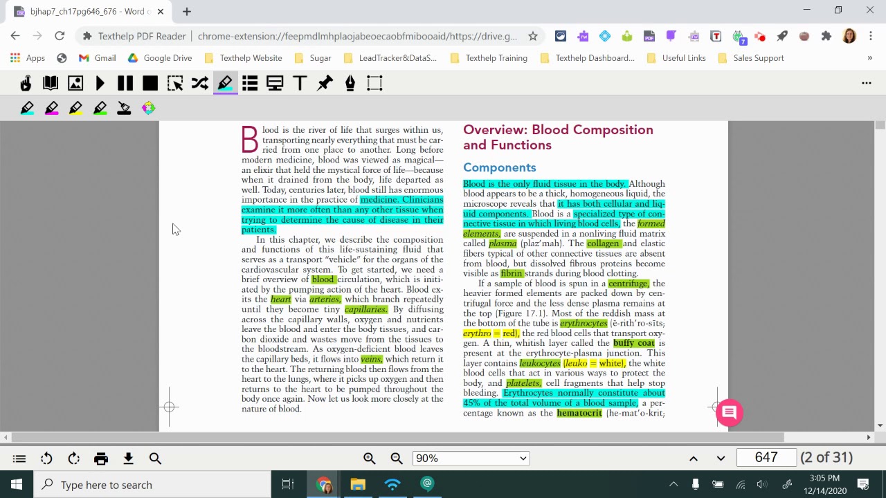 Study Guide, Word or Phrase Bank Study Strategy (shown within old Read ...