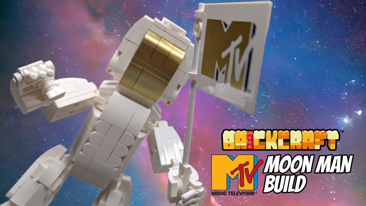 Brickcraft MTV Moon Man Full Build - YouTube