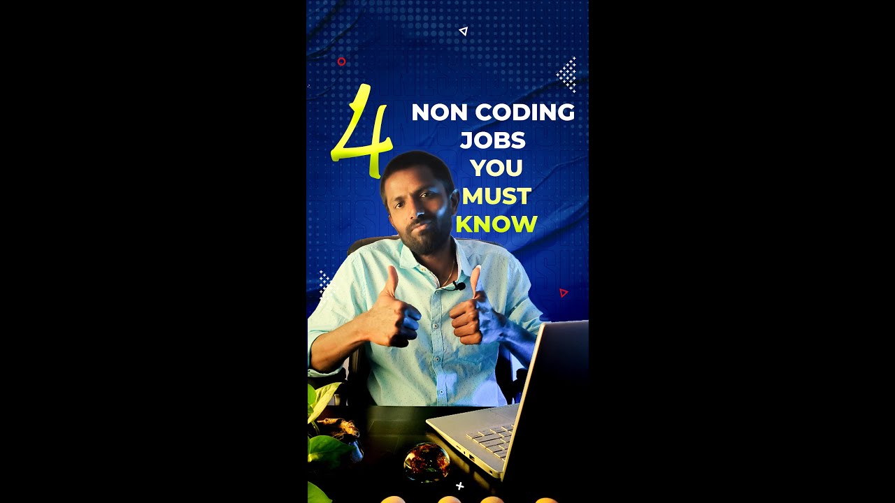 4 Non Coding Jobs👨💻 You Must Know😯🔥 Bytesinbits Youtube