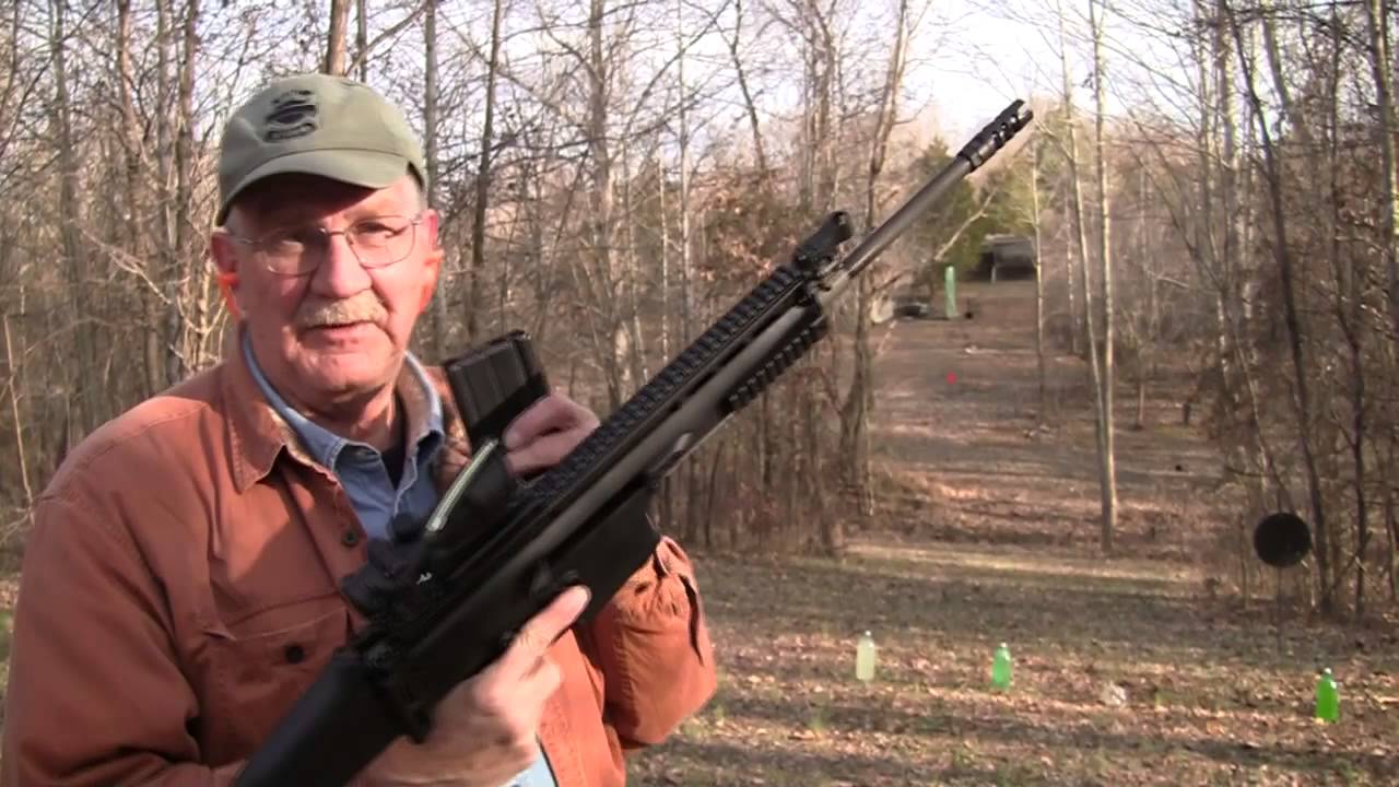 Scar 17s with ACOG - YouTube