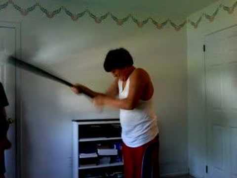 hit in the face by a baseball bat - YouTube