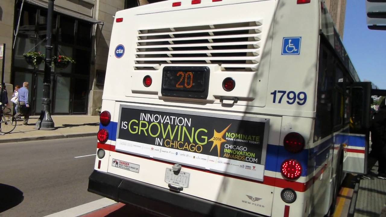 CTA Bus: 2007 New Flyer D40LF Route 20 Bus #1799 at State St Bus ...