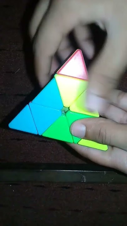 Pyraminx cube solve amazing #shorts - YouTube