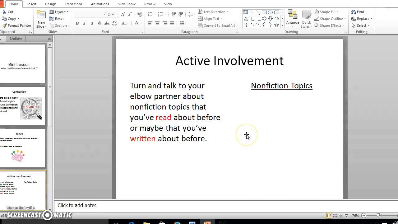 Mini Lesson 1 - YouTube