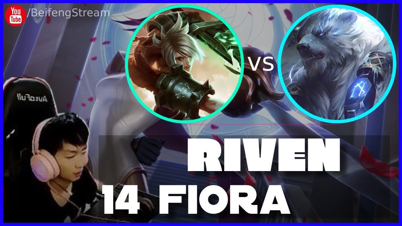 🔴 14 Fiora Riven vs Volibear (2000 LP Fiora) - 14Fiora Riven Guide ...
