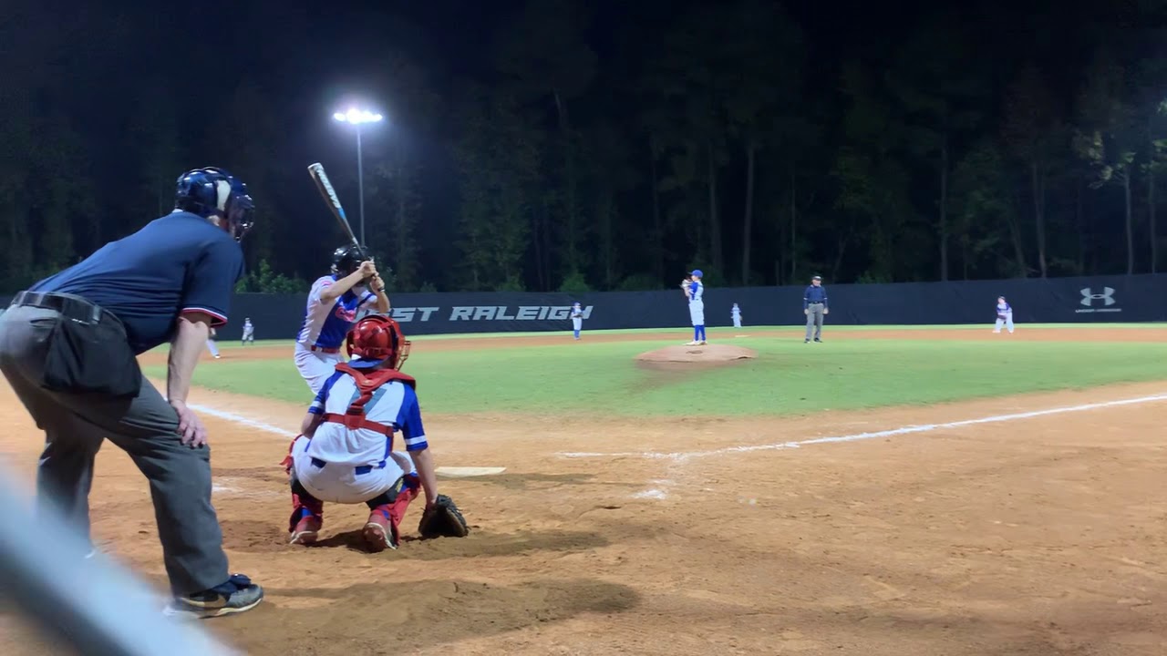 West Raleigh Baseball - Eshan Hits Midfield in Cubs against Dodgers ...