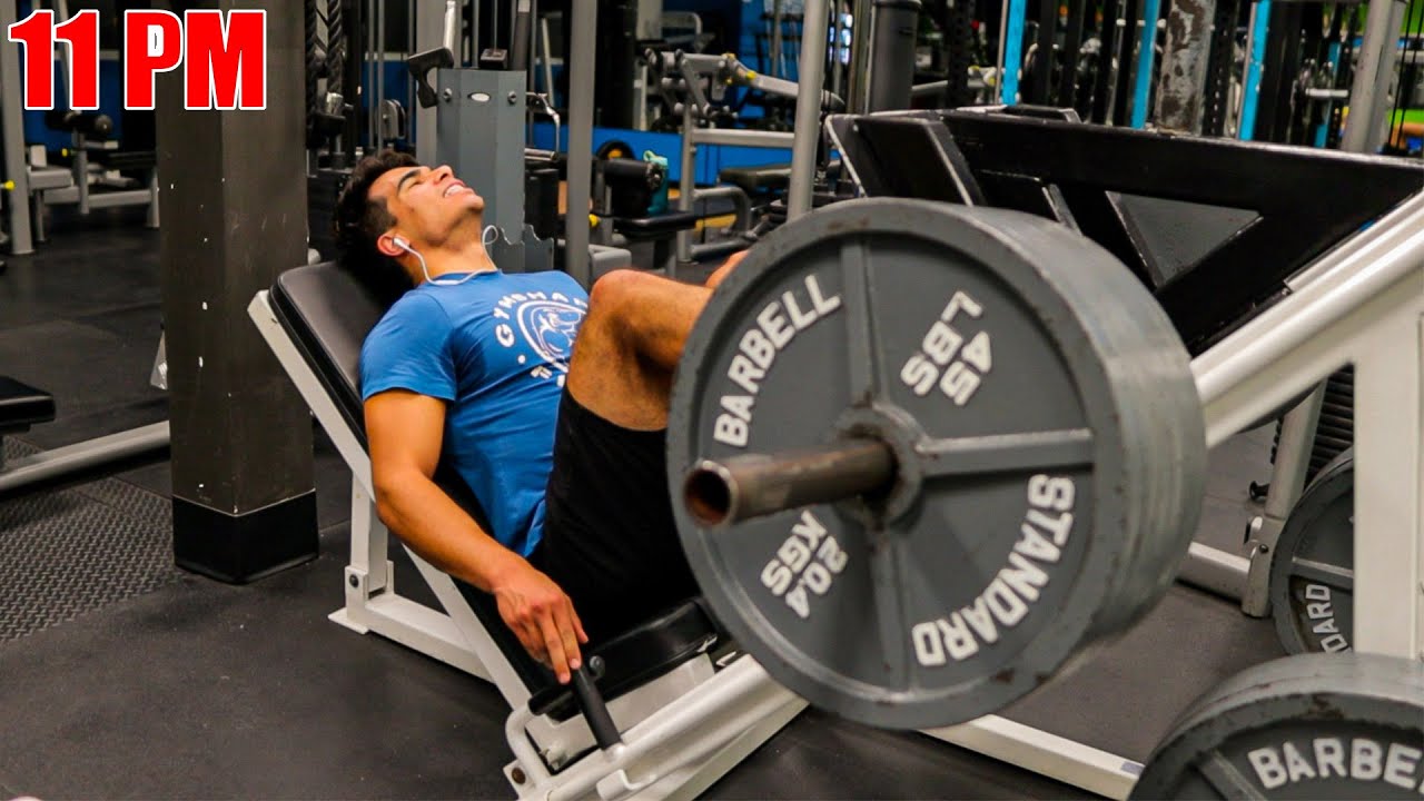 Training legs Late At Night - YouTube