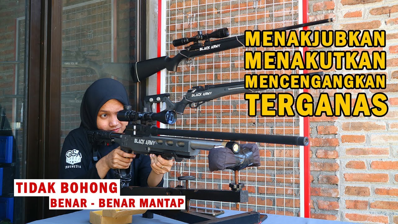 PCP 5000 PSI | TES POWER SENAPAN PCP PREDATOR BLACK ARMY STAINLESS OD ...