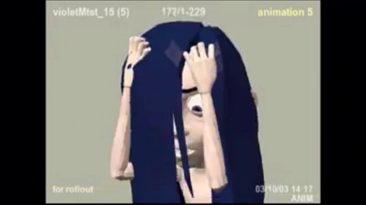 |The Incredibles| Violet Parr Test Animation with Sound Part 13 - YouTube