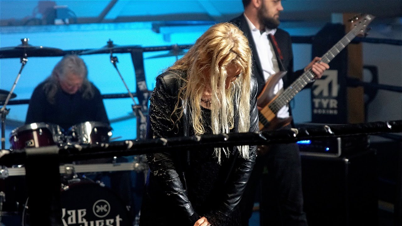 KAE WEST | Introduction band members during clip shoot at TYR Rotterdam ...