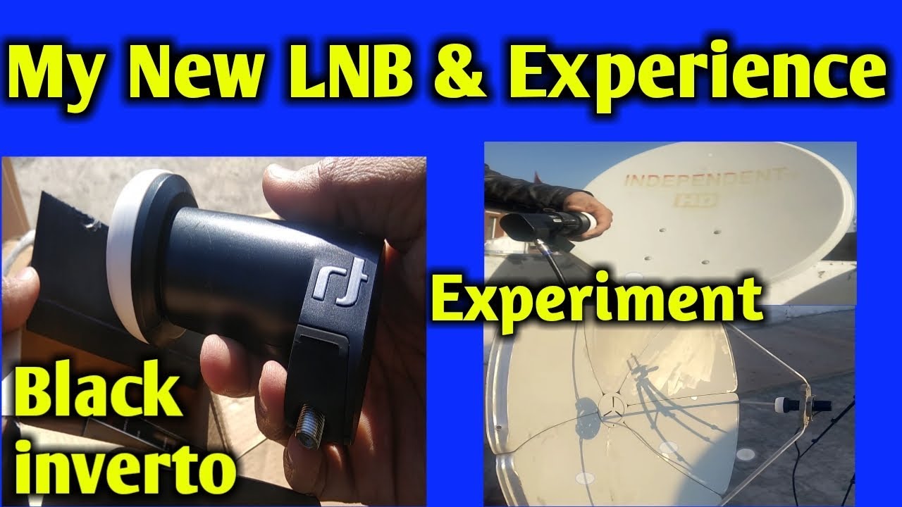 BLACK INVERTO LNB COMPLETE DETAIL - YouTube